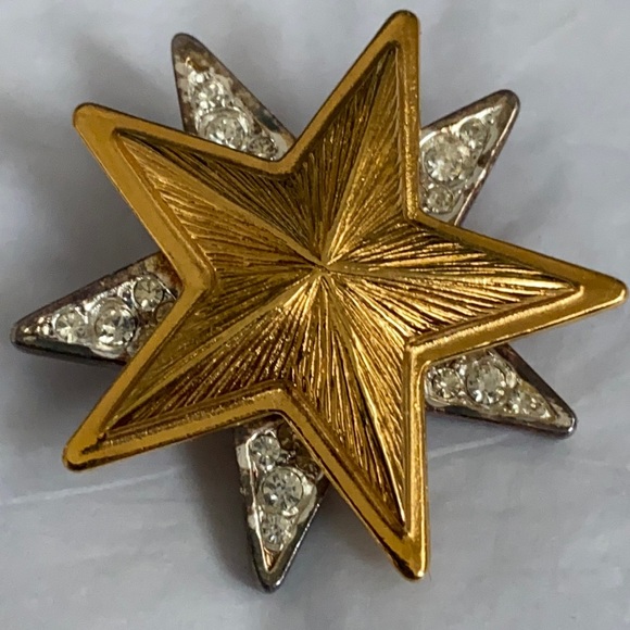 Jewelry | Vintage Star Pin | Poshmark